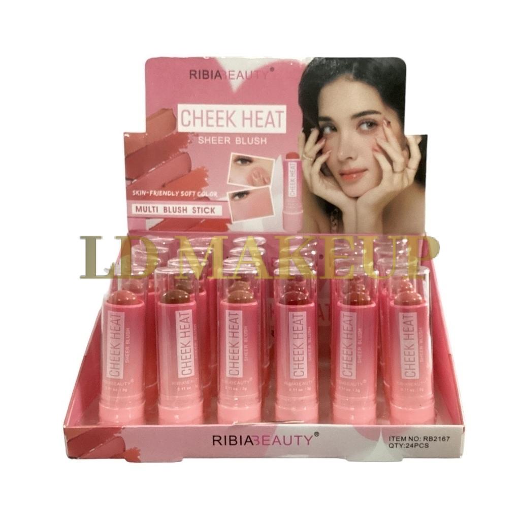 Rubores cheek heat Ribia beauty POR MAYOR — LD Make Up