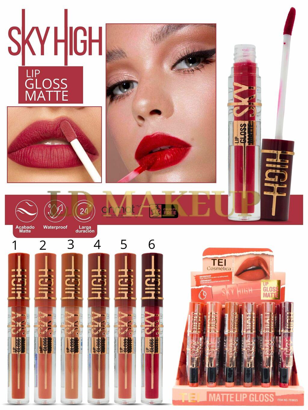 Labiales matte sky high Tei POR MAYOR — LD Make Up