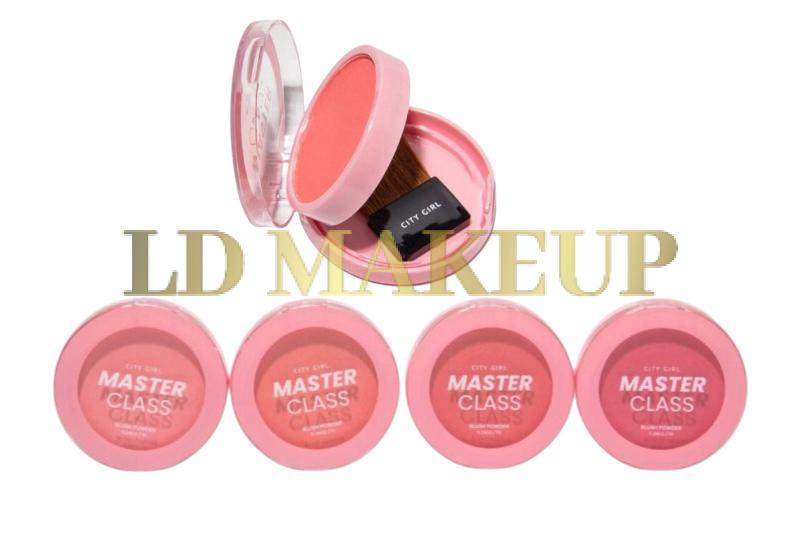 Rubor en polvo con aplicador Master Class City Girl RL-F6606 POR MAYOR ...